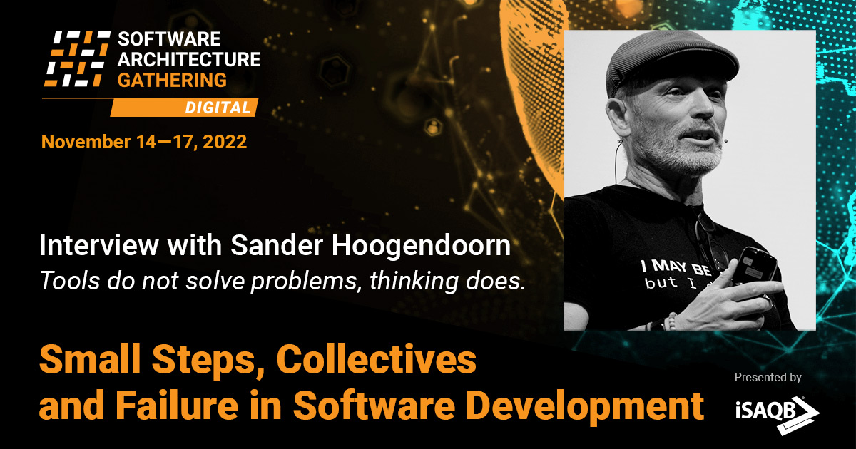 Interview with Sander Hoogendoorn | Software Architecture Gathering Blog