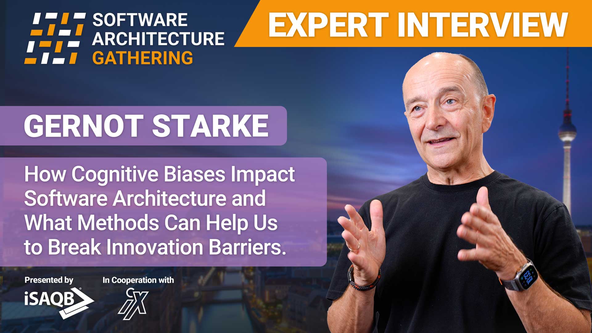 SAG 2024 – Expert Interview with Gernot Starke